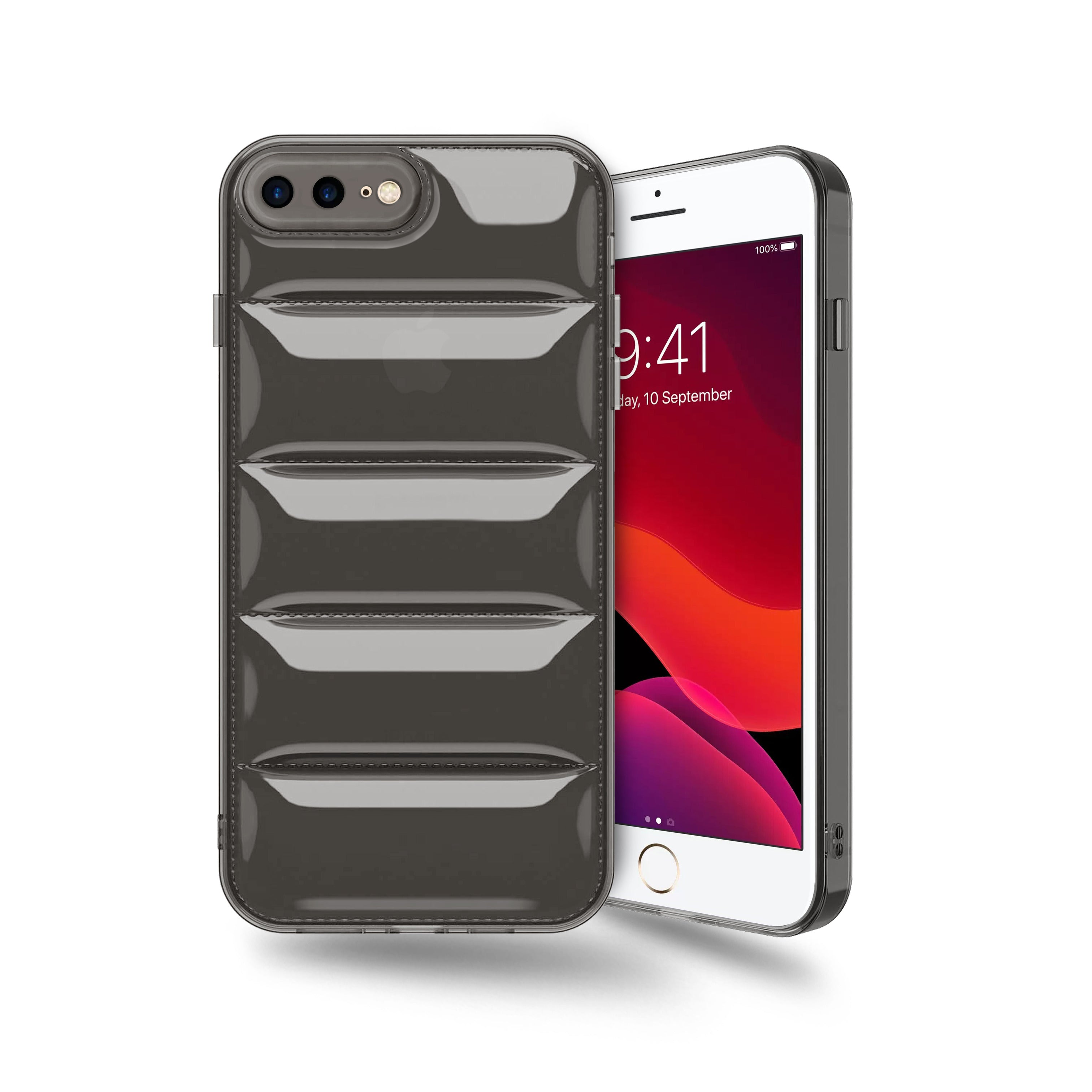 Ultra-Thin Transparent Puffer Back Cover for Apple iPhone 7 Plus – Caseflea