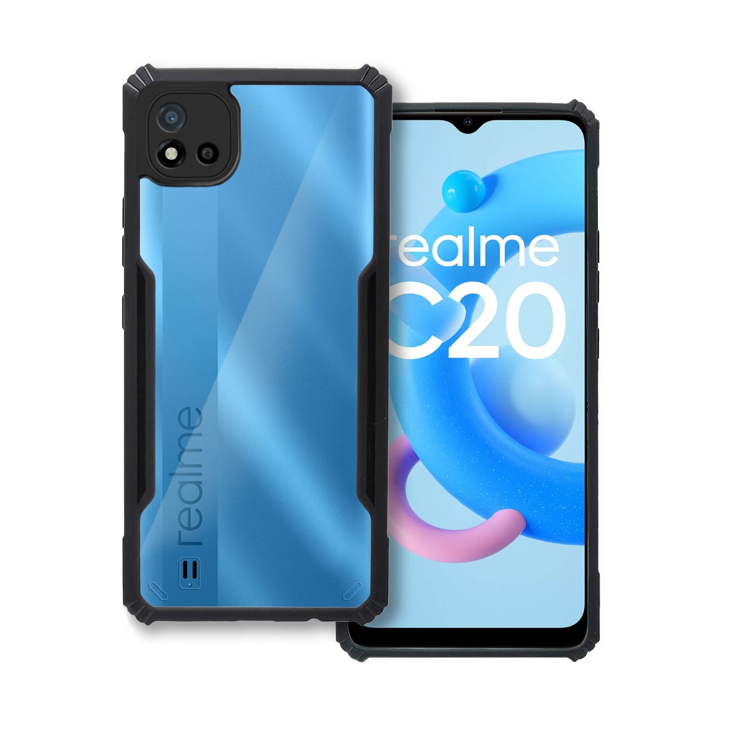 360 Degree Protection Back Cover For Realme C20 – Caseflea
