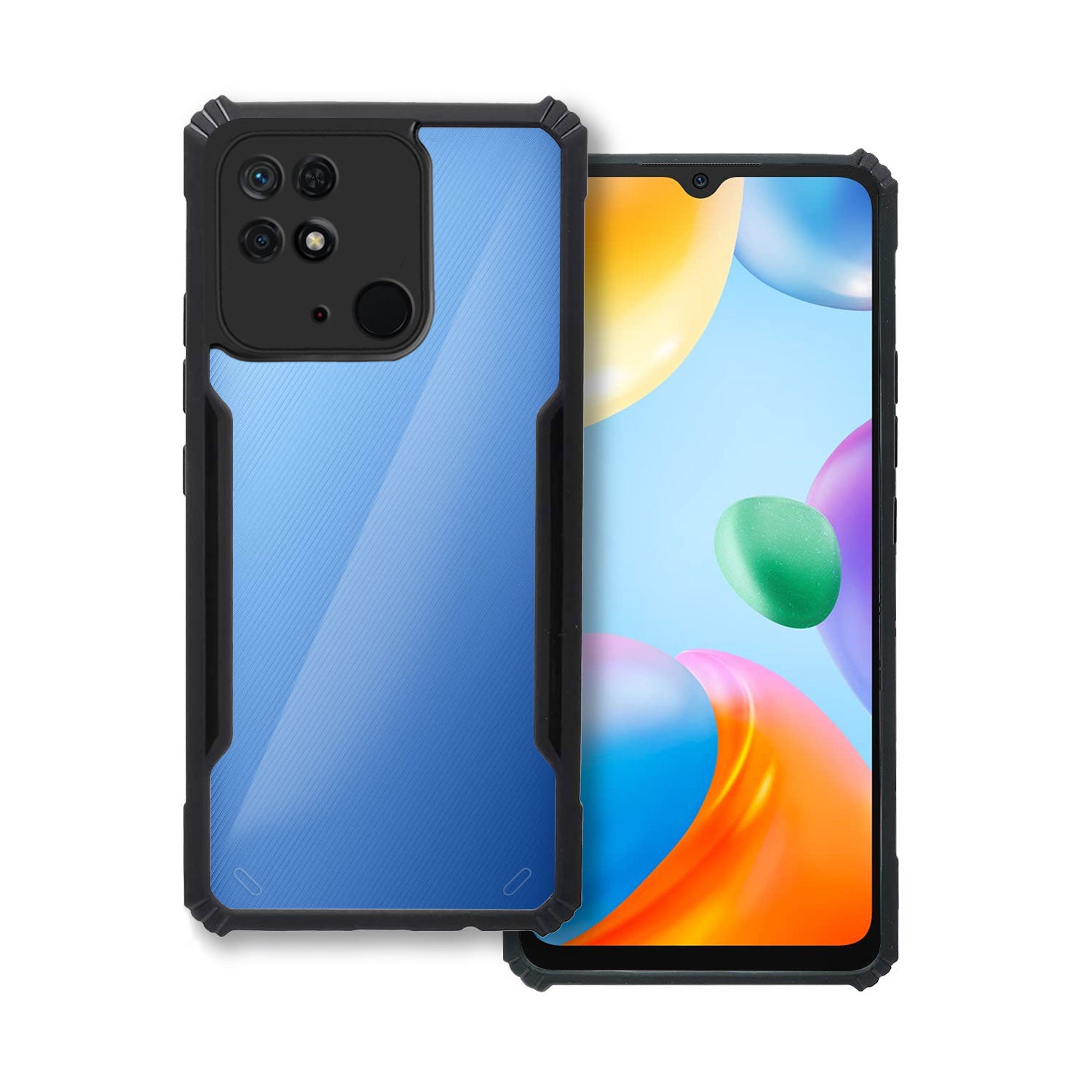360 Degree Protection Back Cover For Redmi 10C – Caseflea