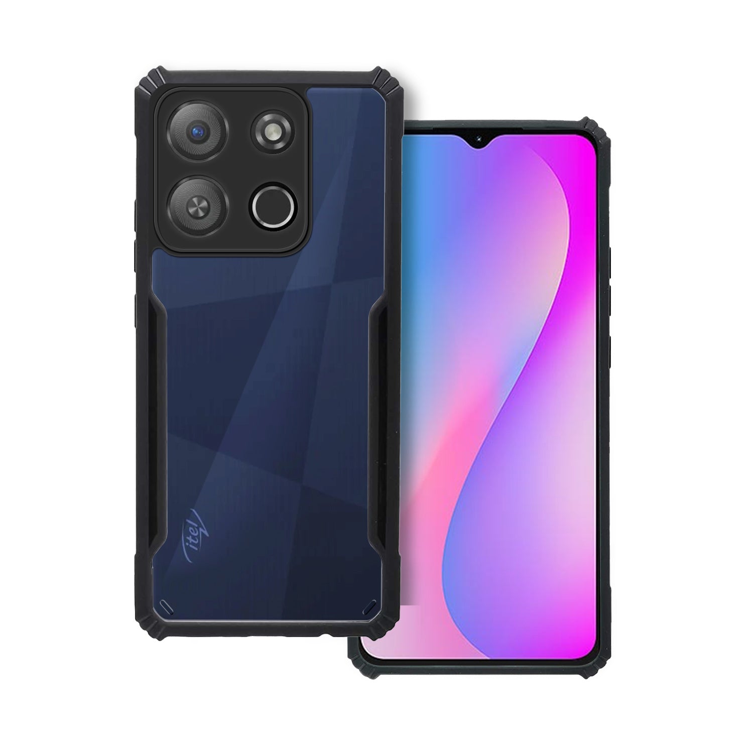 360 Degree Protection Back Cover For iTel A18s – Caseflea