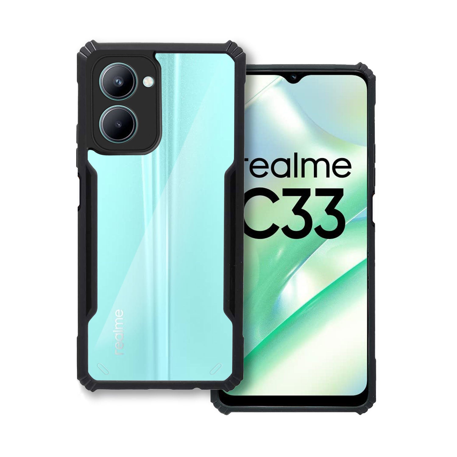 360 Degree Protection Back Cover For Realme C33 – Caseflea