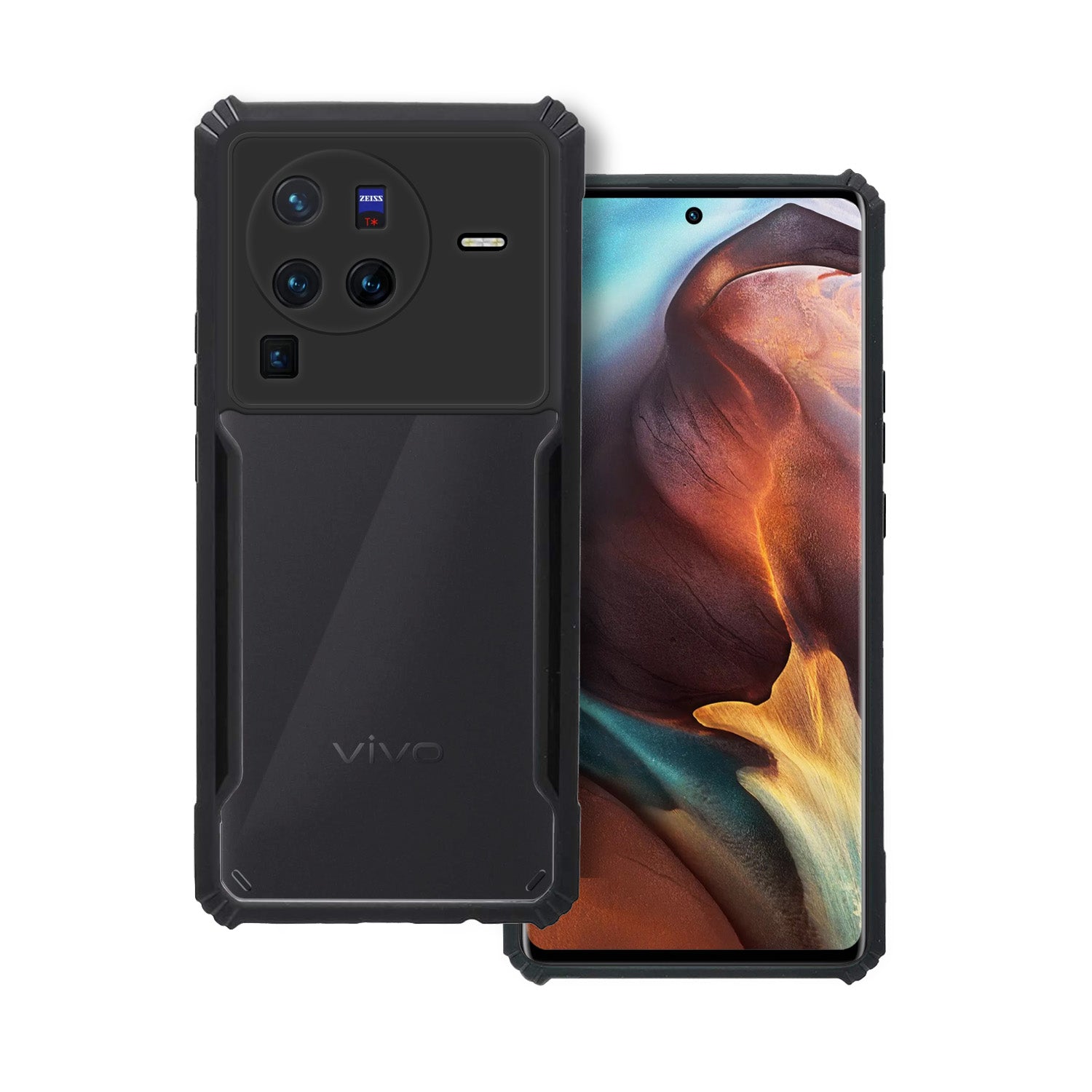 360 Degree Protection Back Cover For Vivo X80 Pro – Caseflea